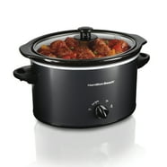 Mainstays 2 QT Slow Cooker, Matte Black Finish, Removeable Stoneware ...