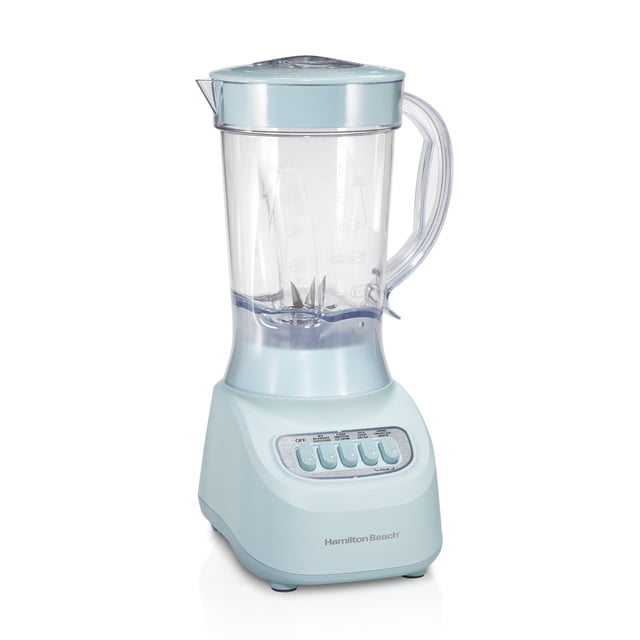 Hamilton Beach Smoothie Blender, 48 oz. Jar, Stainless Steel Blade ...