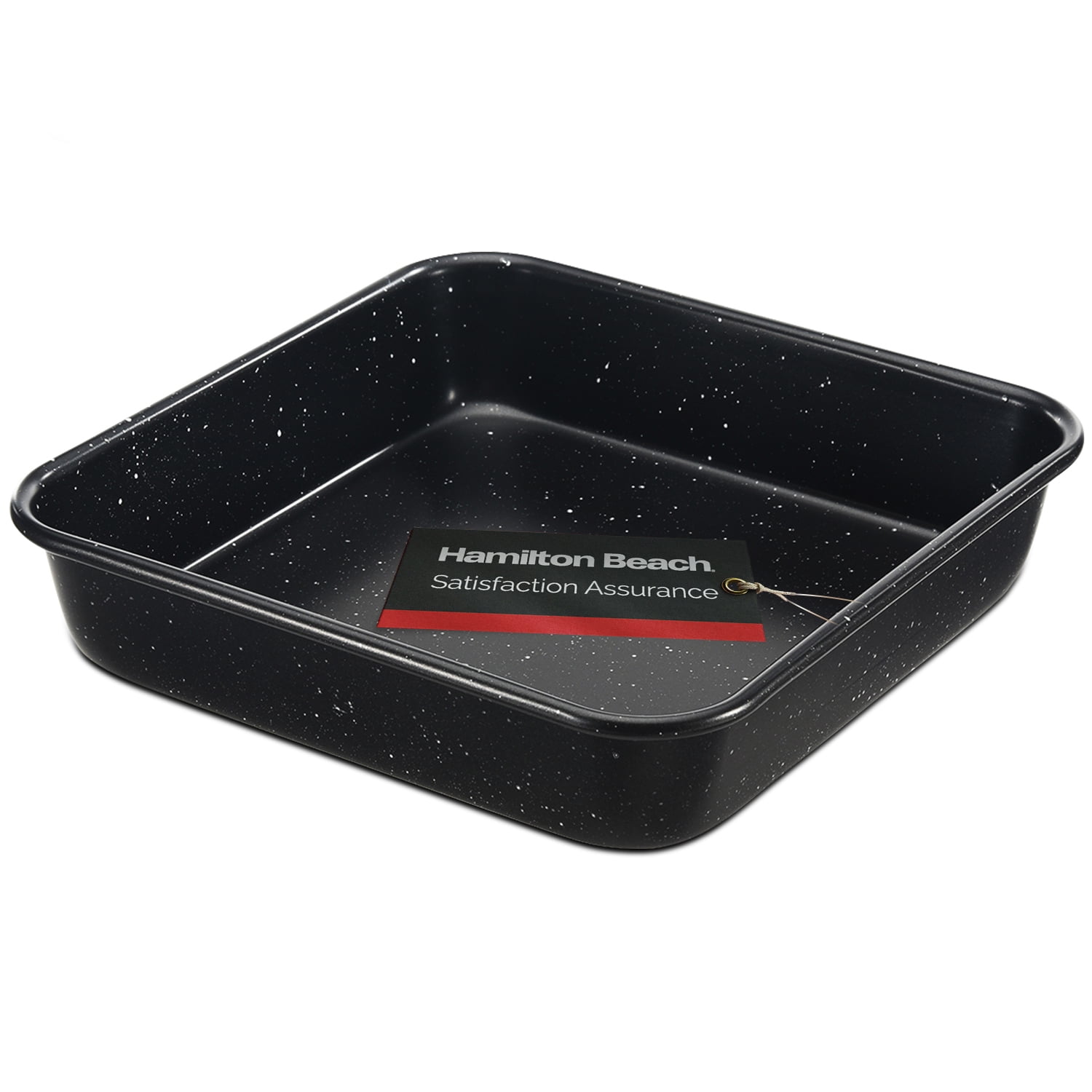 Hamilton Beach Square Cake Pan Nonstick Easy Release Carbon Steel Pan ...