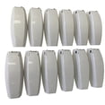 Hamilton Bowes 888-W--12 White, Baggage Door Clip RV Parts, 12 Piece ...