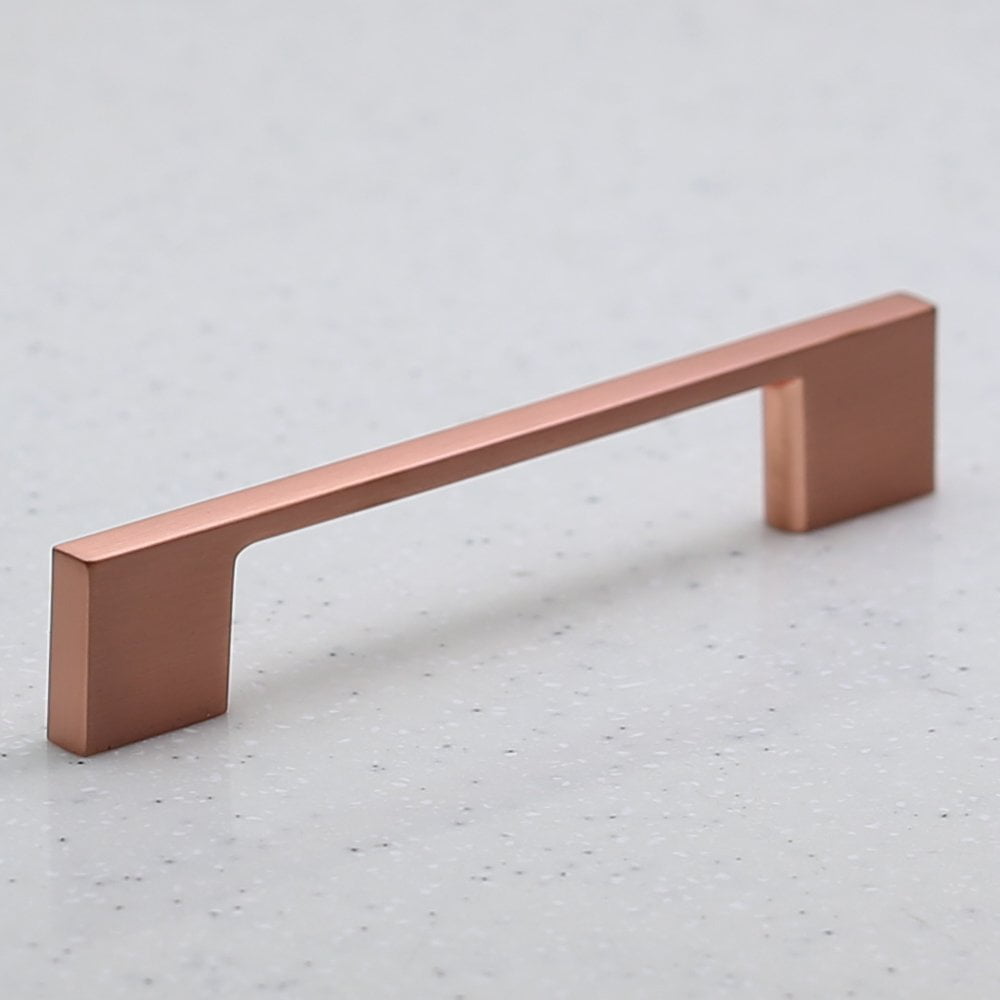 Hamilton Bowes Satin Copper Cabinet Hardware Pull 96mm (3-3/4) Hole ...