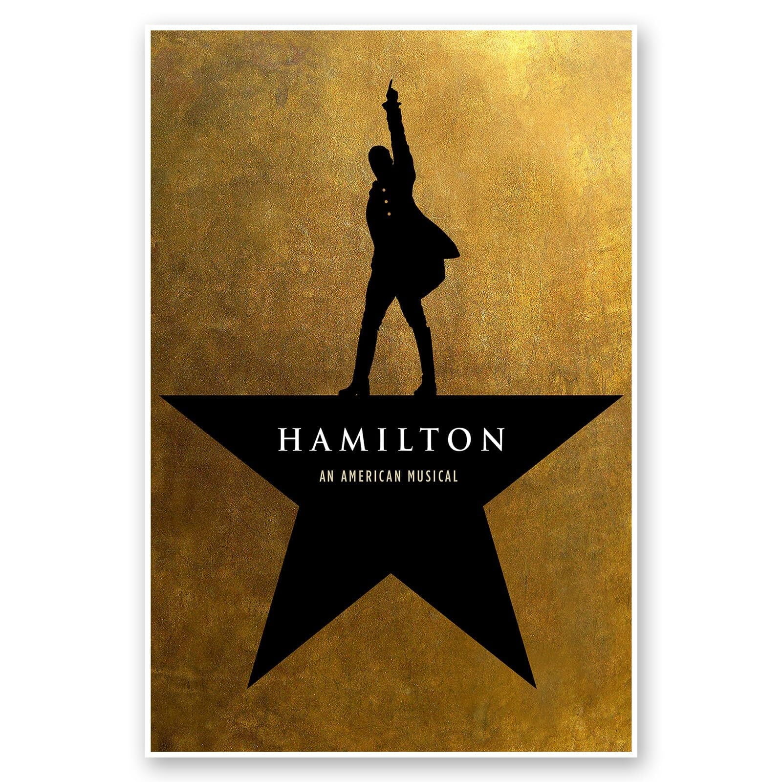 Hamilton Broadway Musical Canvas Wall-Art Musical Theater Prints Wall ...