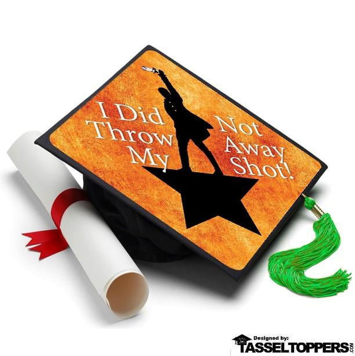 Hamilton - Broadway Show Grad Cap Tassel Topper - Walmart.com