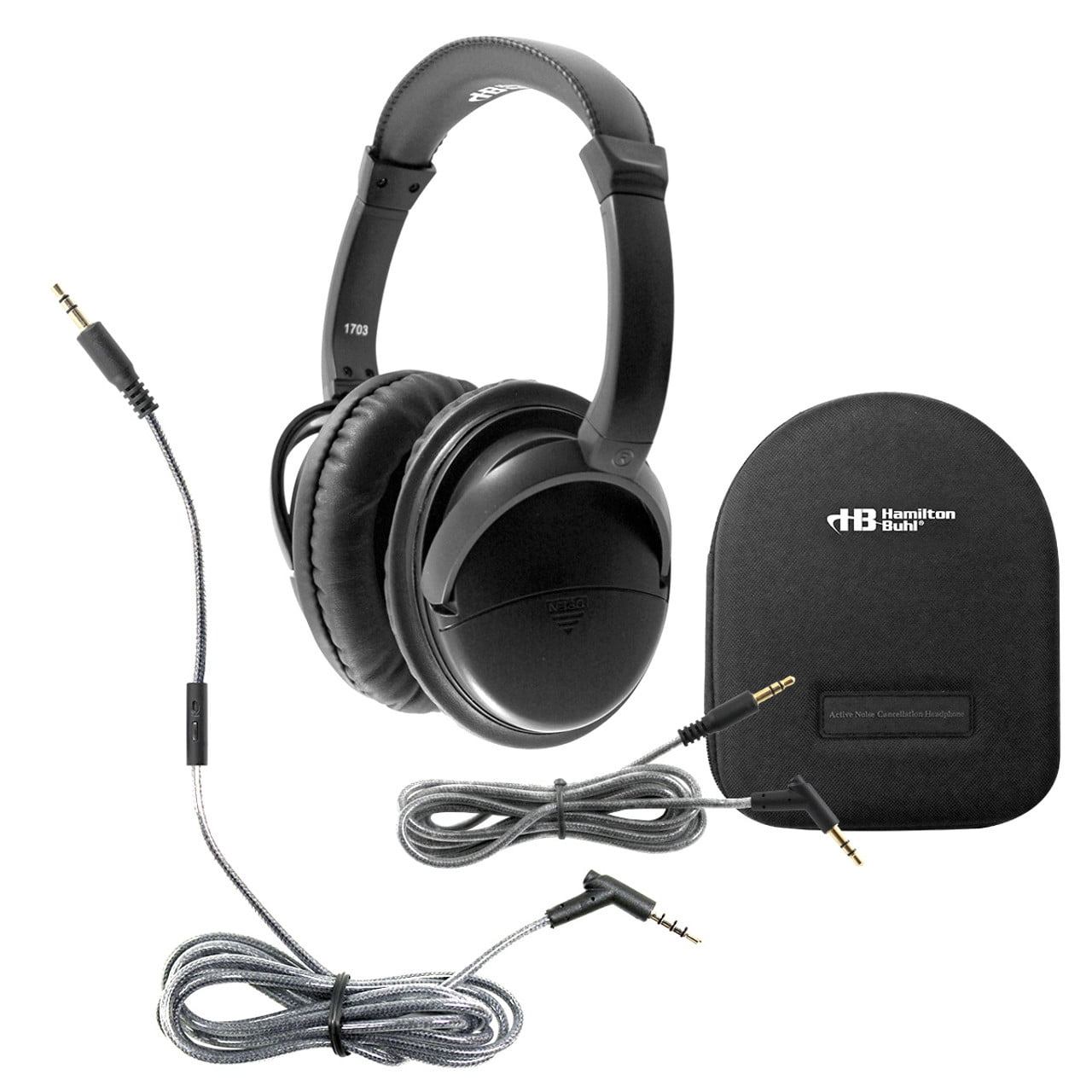 Hamilton Buhl Deluxe - Headset - full size - wired - active noise ...