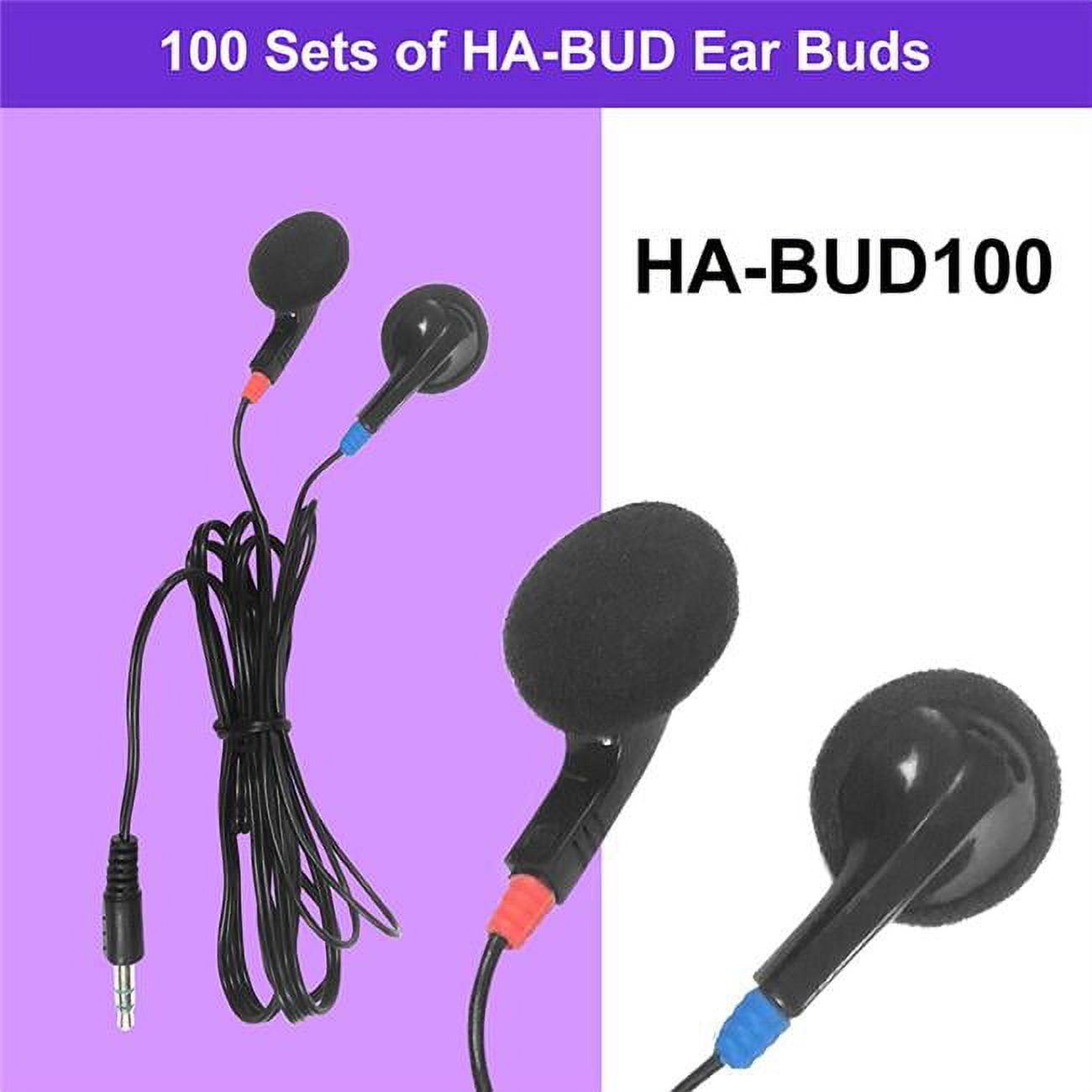 Hamilton Buhl Earbuds HA-BUD100 100 Pack - Walmart.com