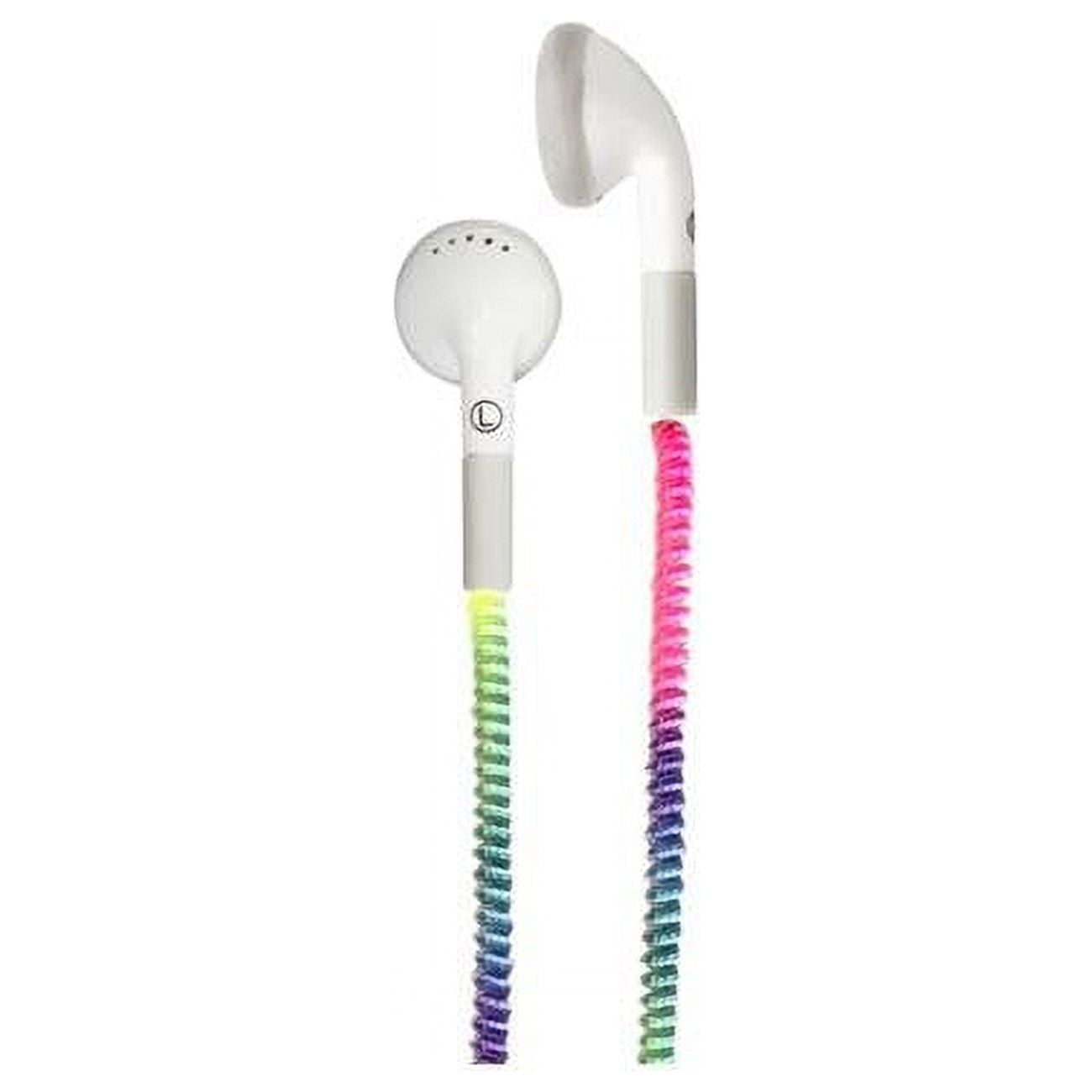 Hamilton Buhl Ear Buds, Rainbow Skooob Wrap, In-Line Mic, Stereo Sound ...