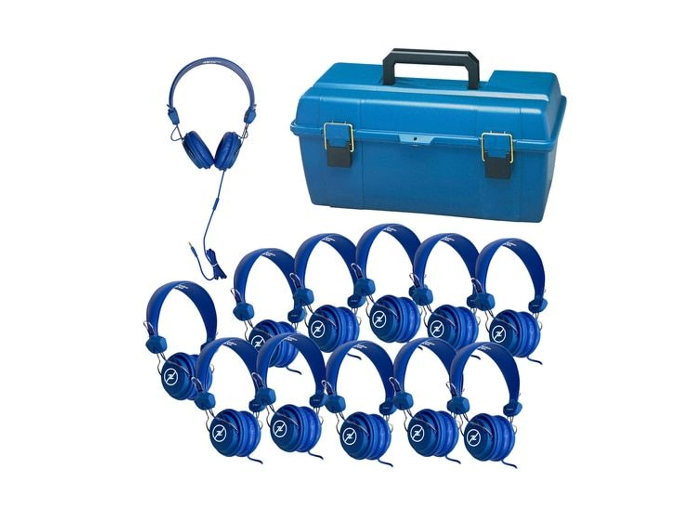 Hamilton Buhl Favoritz - Lab Pack headset - wired - 3.5 mm jack - blue ...