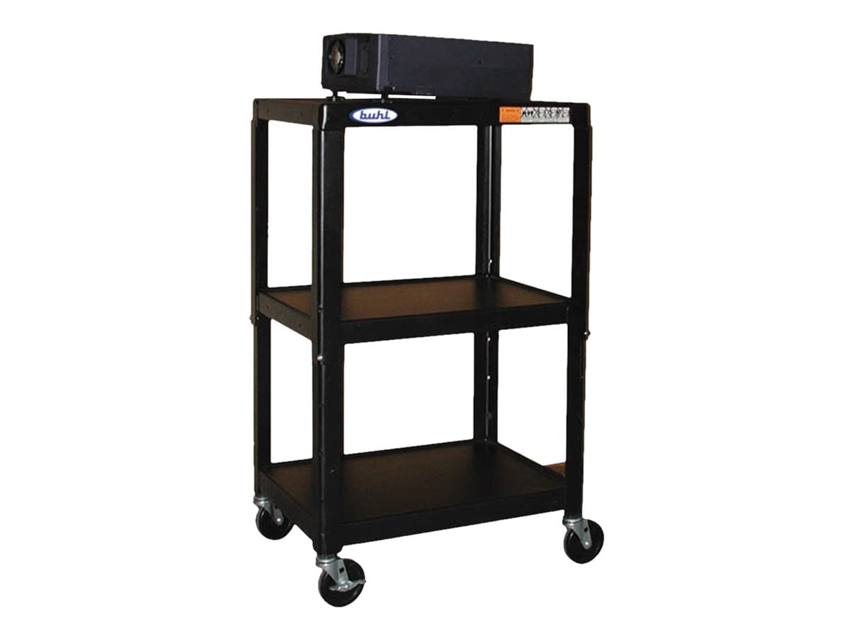 Hamilton Buhl HA4226E Steel Cart, Adjustable 26" to 42" with Electric ...