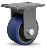 Hamilton Champion Rigid Caster with 6" x 3" Ergo-Glide Polyurethane ...