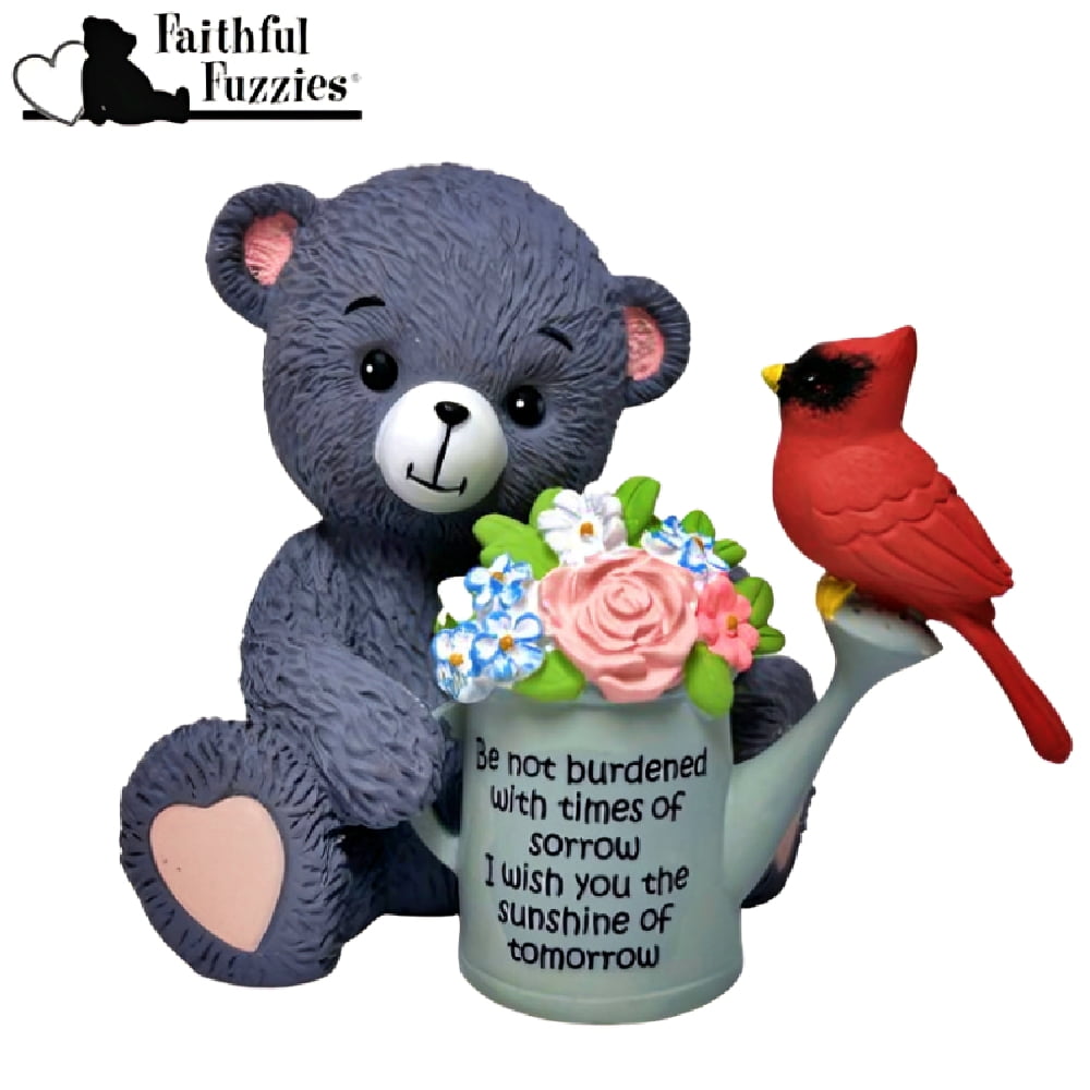 The Hamilton Collection Faithful Fuzzies Forever in My Heart Figurine Issue #6 "Love Never ...
