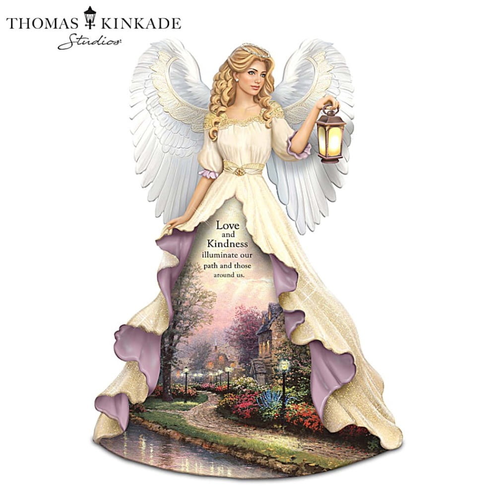 The Hamilton Collection Radiance Of Love And Kindness Handcrafted and Hand-painted Figurine ...