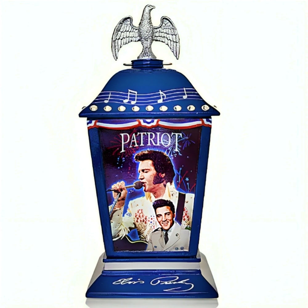 The Hamilton Collection 'The Many Sides of Elvis™' Lantern Collection ...