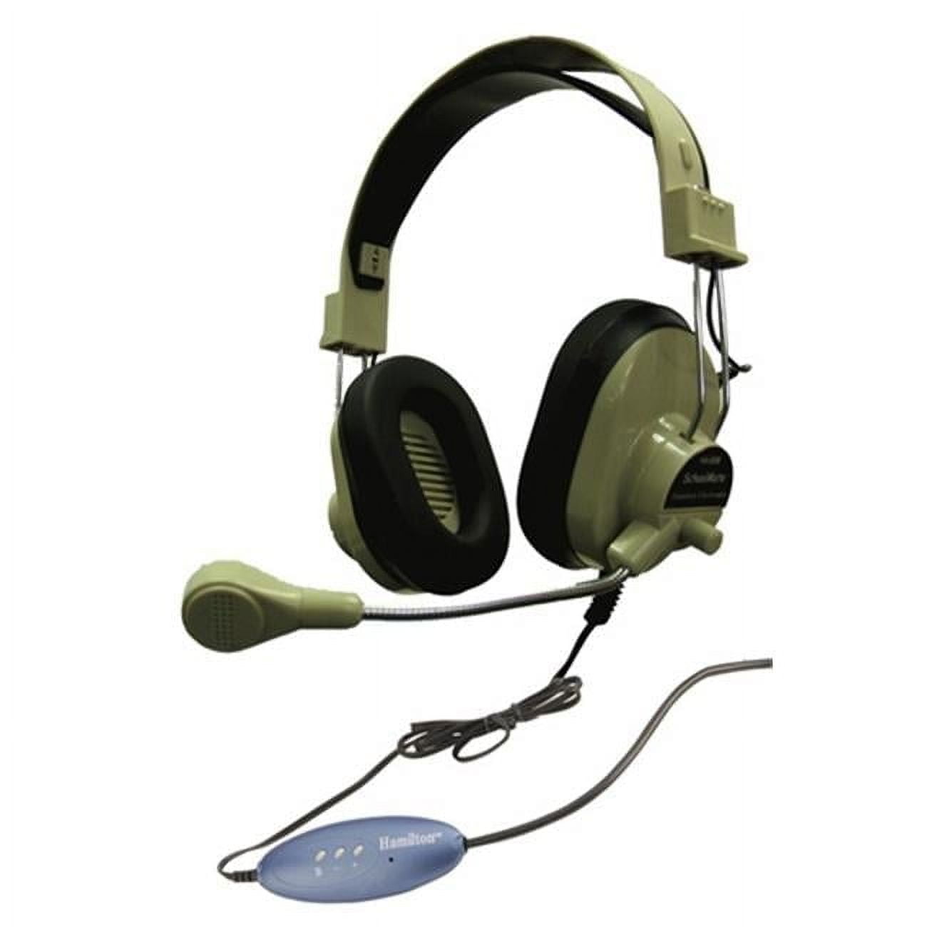 Hamilton Electronics Deluxe USB Headphone with Gooseneck Microphone ...
