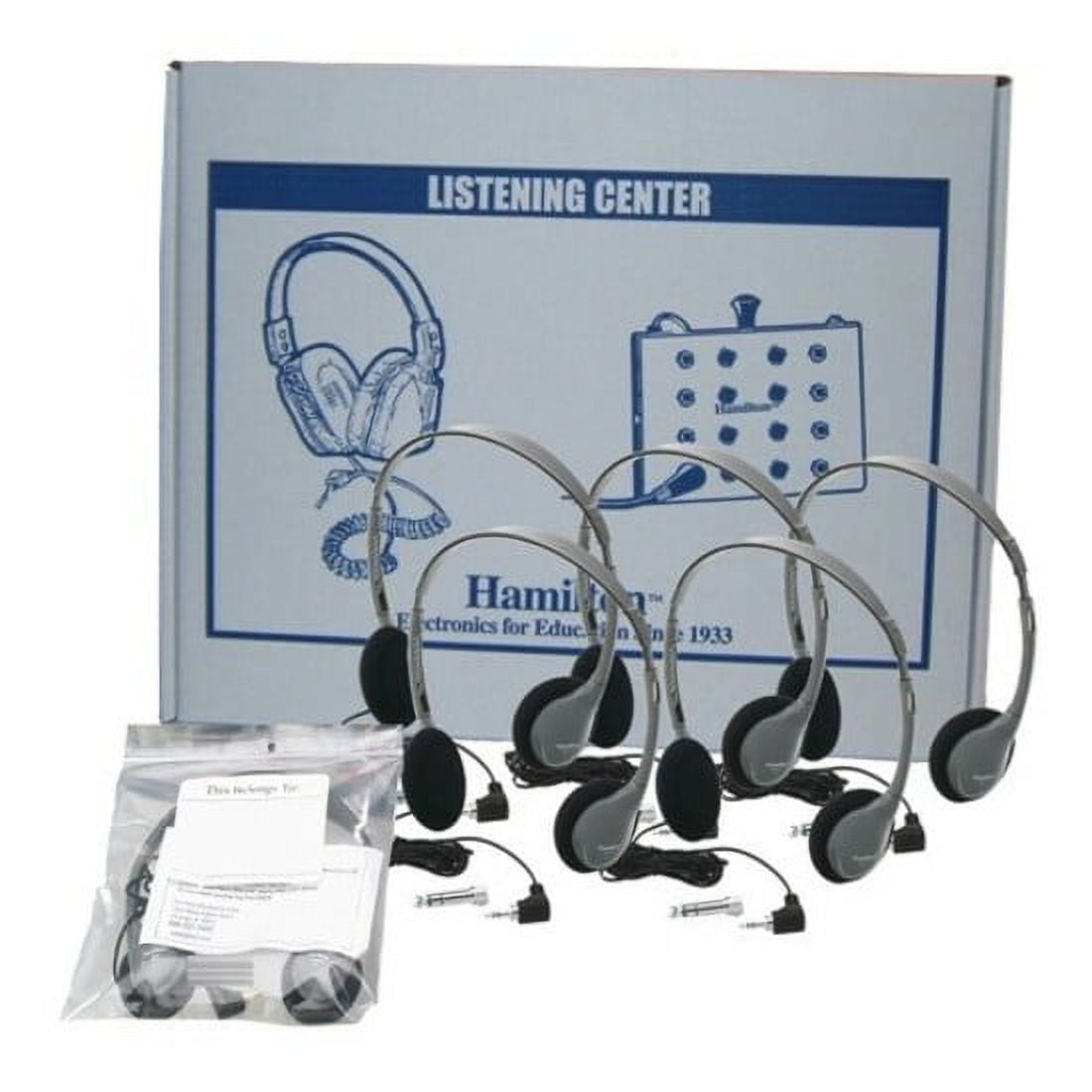 Hamilton Electronics Personal Headset Lab Pack with Carry Box - Walmart.com