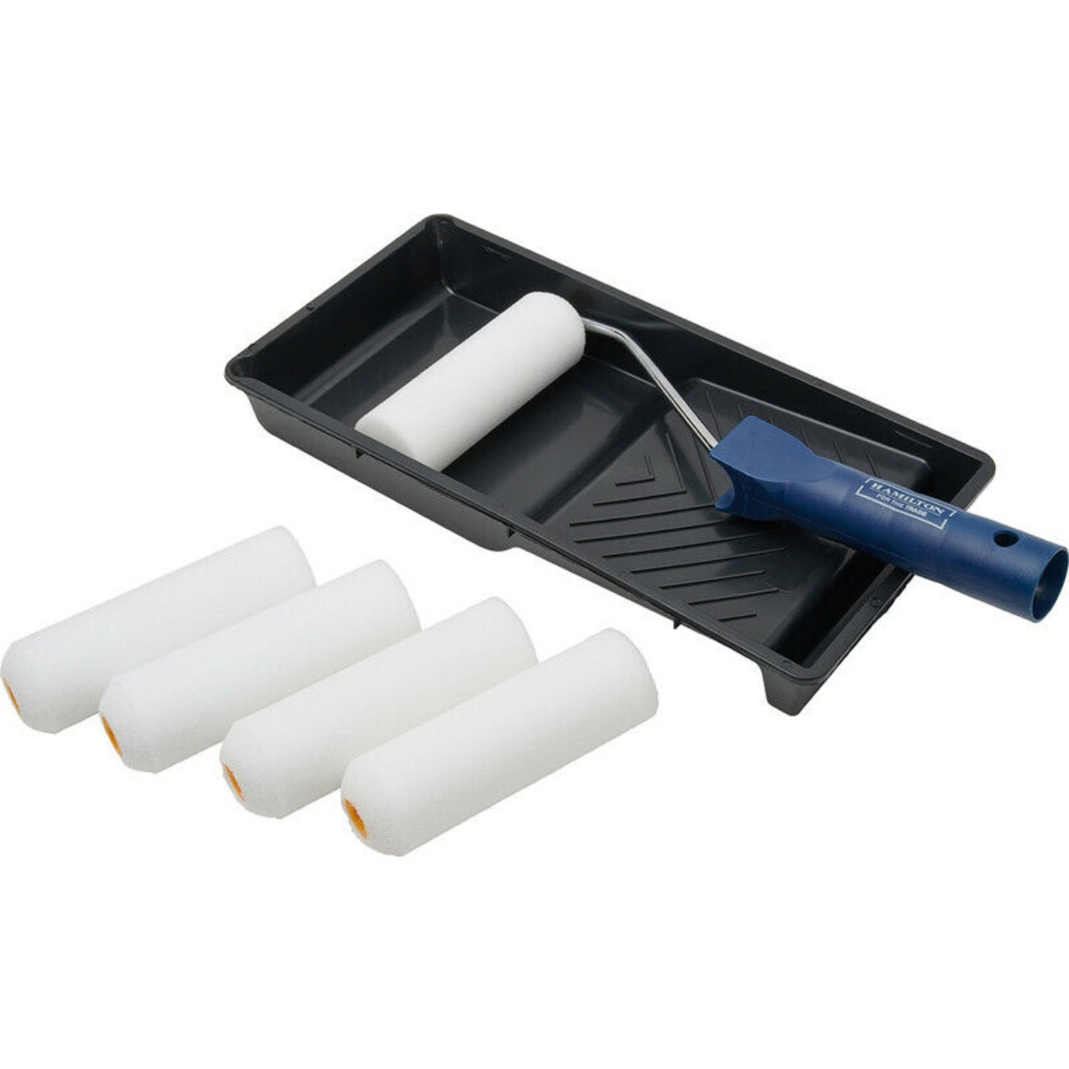 Hamilton For The Trade Medium Pile Gloss Paint Roller Set (Pack of 7 ...