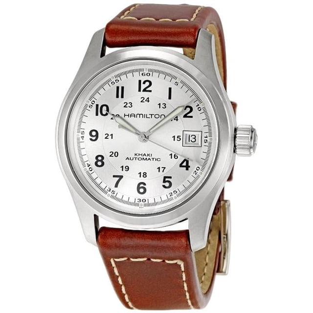 Hamilton H70455553 Khaki Field Auto Mens Watch - Walmart.com