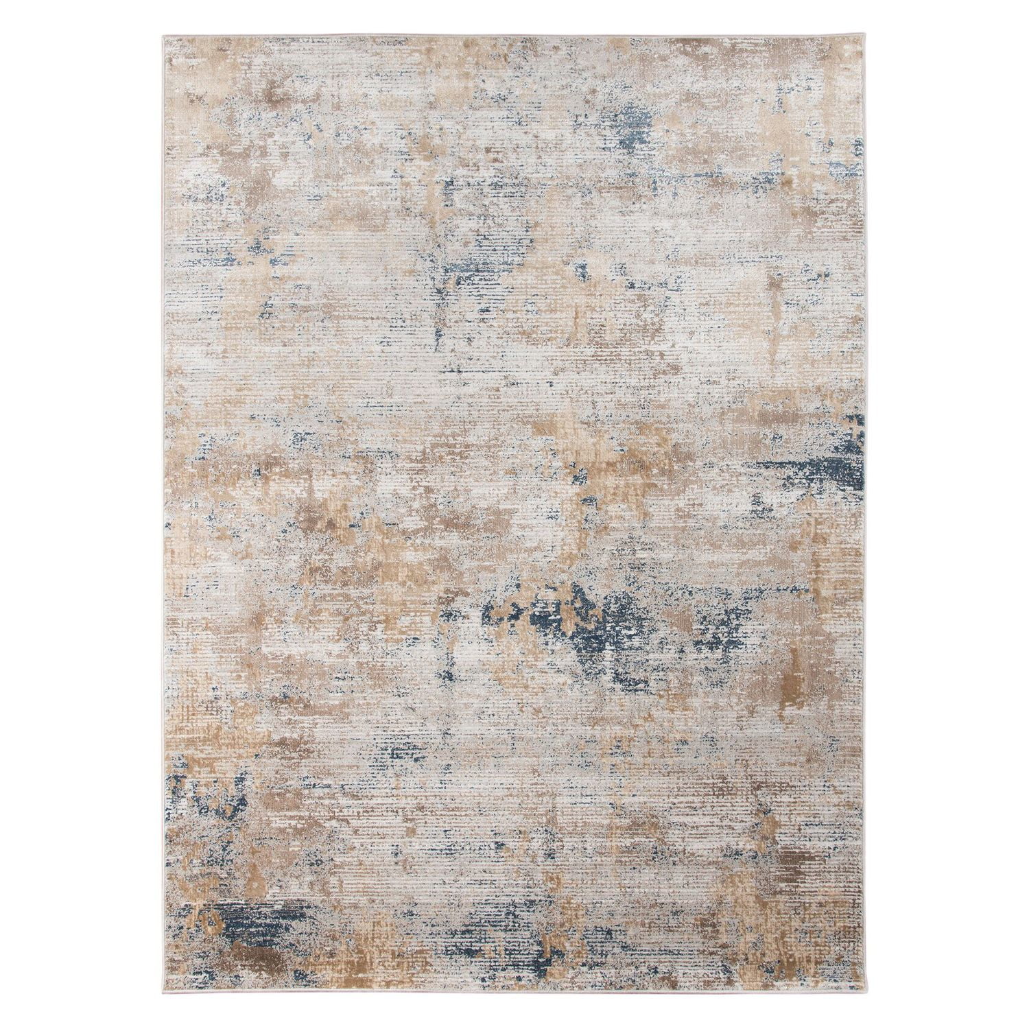 Hamilton HAM-3 Gold Modern Rug 7' 6" X 9 ' 6" - Walmart.com