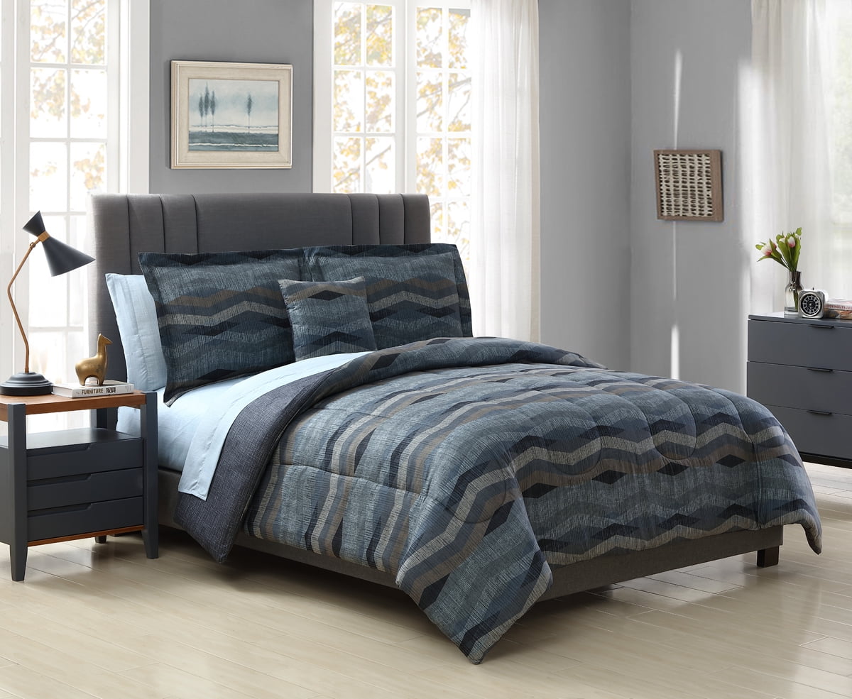 Hamilton Hall Powell Chevron Stripe Comforter Set by Hamilton Hall ...