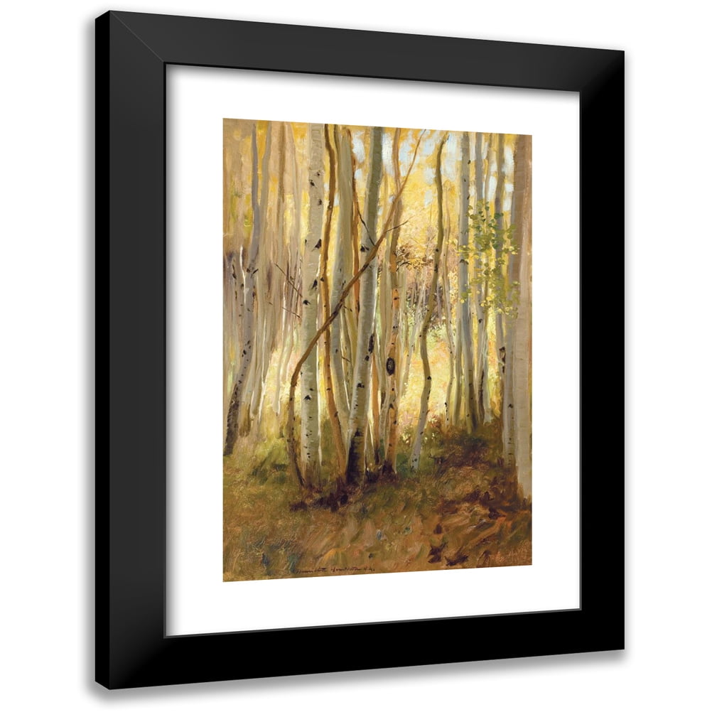 Hamilton Hamilton 11x14 Black Modern Framed Museum Art Print Titled ...