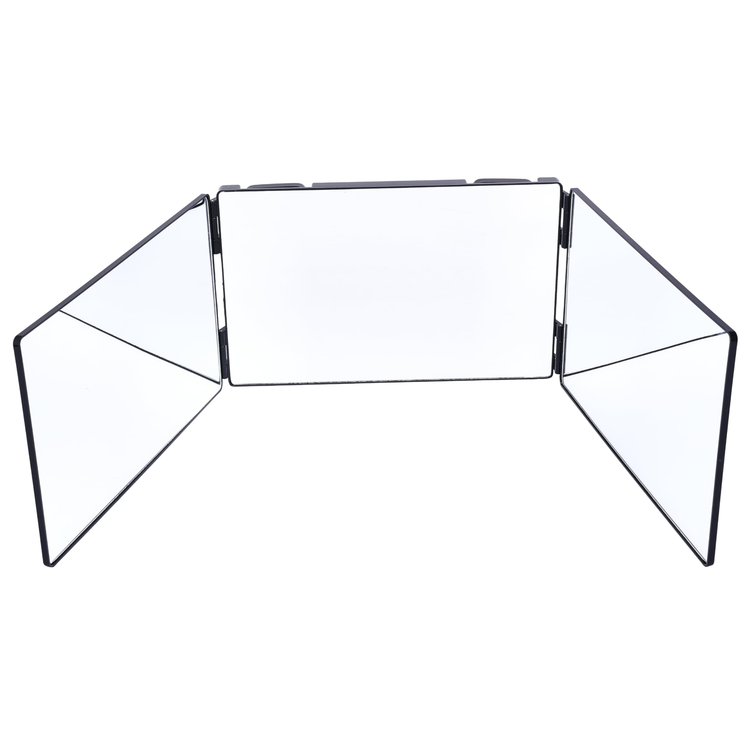 Hamilton Hills Adjustable Trifold Mirror - 360 Degree 3-Way Barber ...