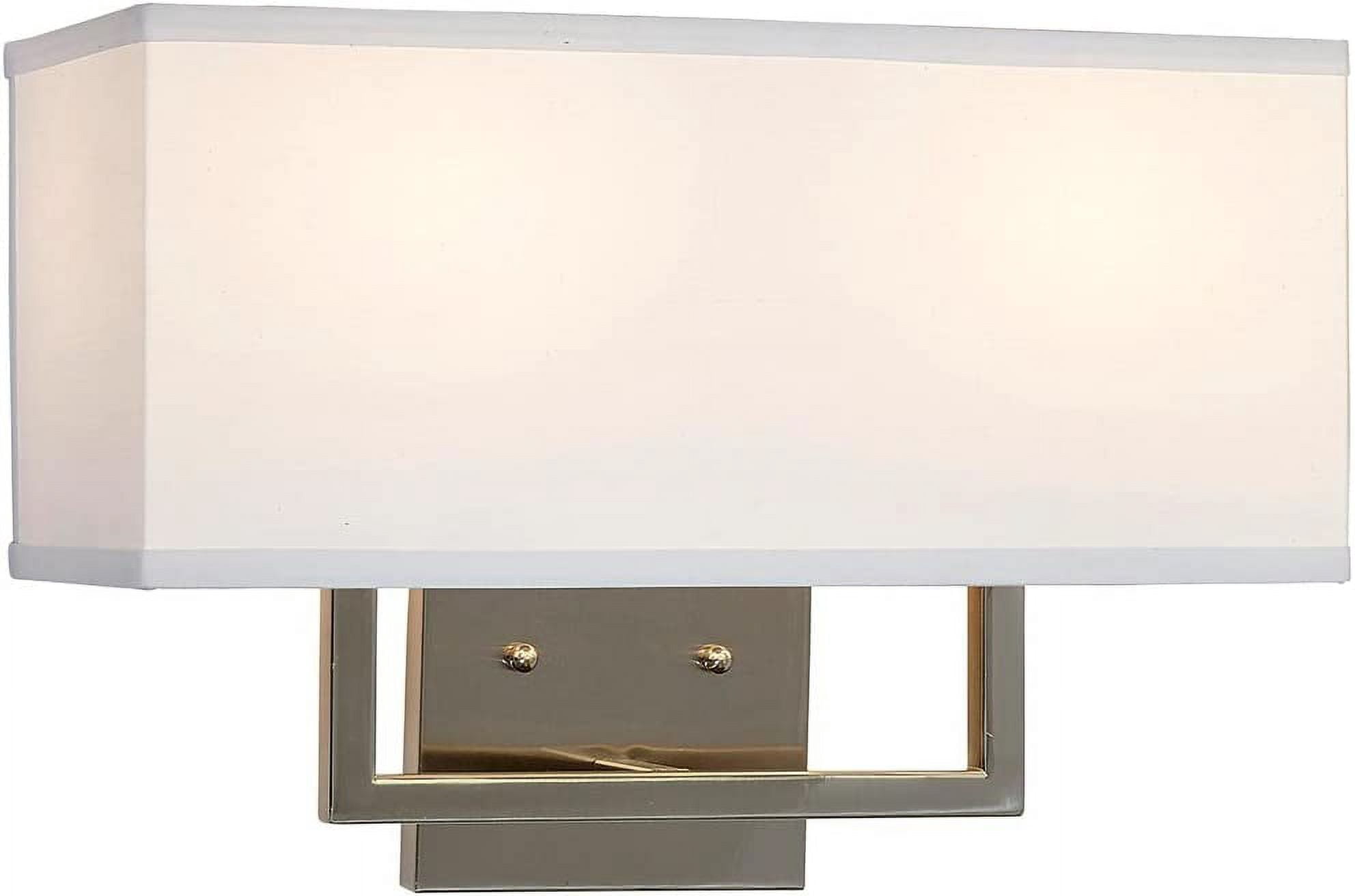 Hamilton Hills Modern Contemporary Wall Shade Sconce | Rectangular ...