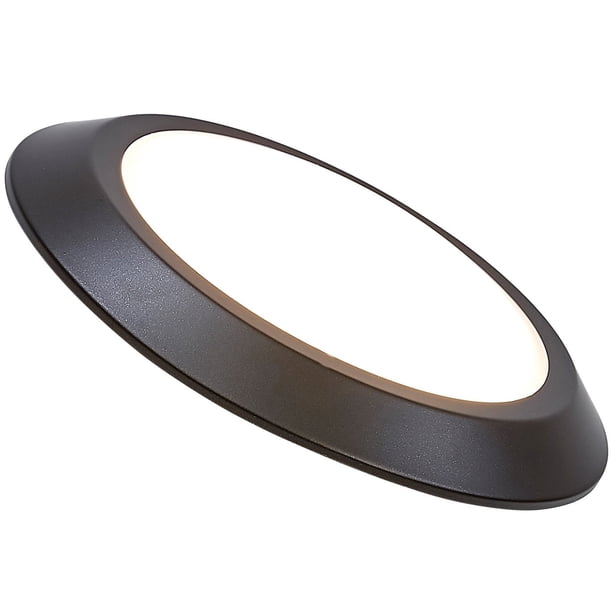 Hamilton Hills New Round Flush Mount Thin Ceiling Light Led Disc Shaped ...