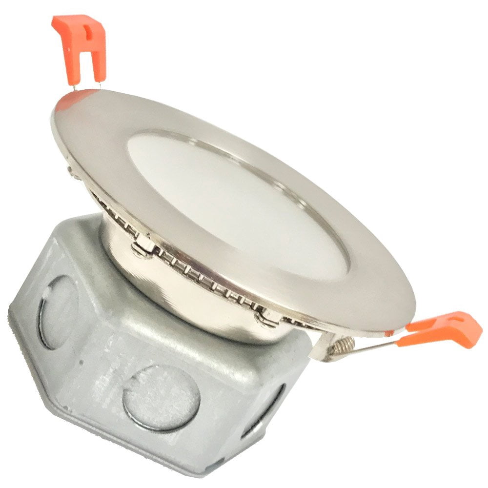 Hamilton Hills Round Flush Mount Recessed Led Light Thin Ceiling Cans ...