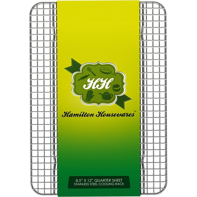 Hamilton Housewares 8.5" x 12" Stainless Steel Cooling Rack - Walmart.com