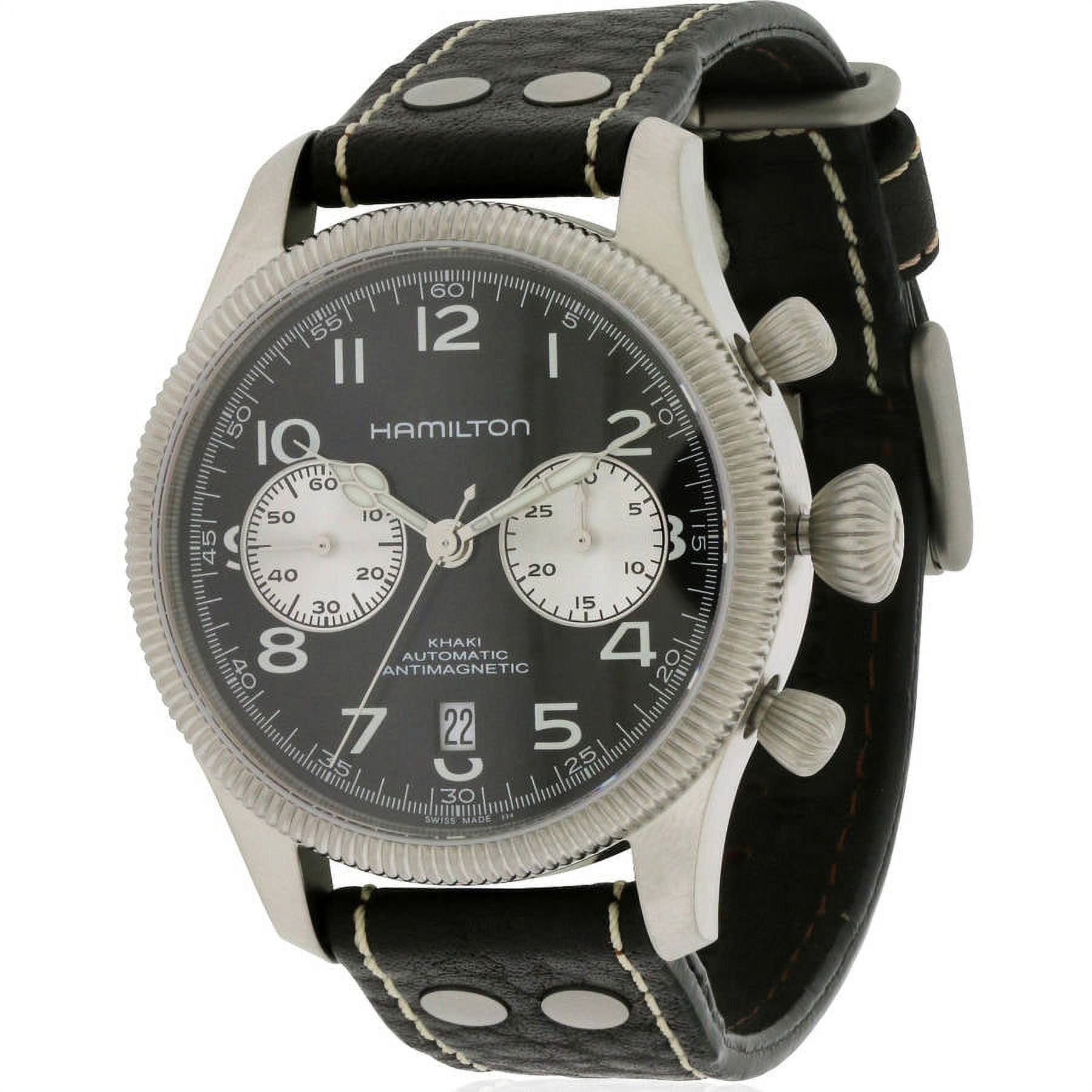 Hamilton Khaki Field Chronograph Automatic Men's Watch, H60416533 ...