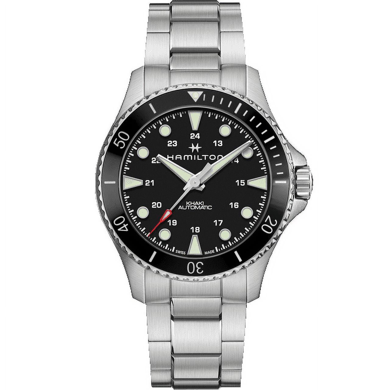 HAMILTON Divers Watch | Khaki Navy Scuba Auto | 43mm | Automatic ...