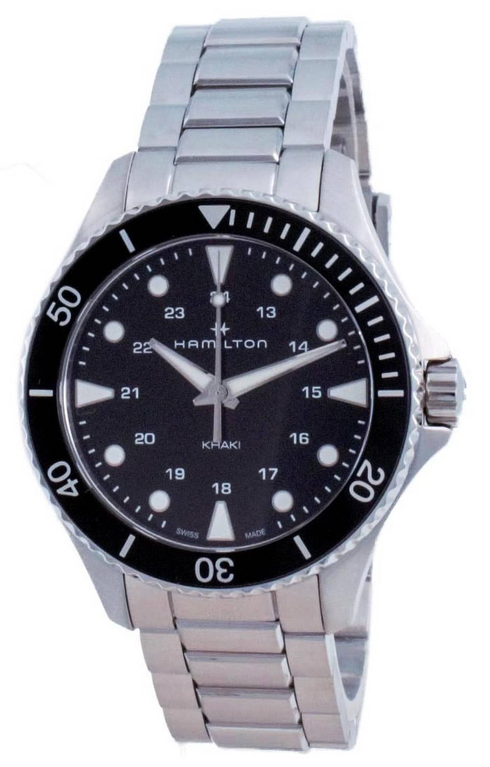 Hamilton Khaki Navy Scuba Quartz H82201131 100M Men's Watch - Walmart.com