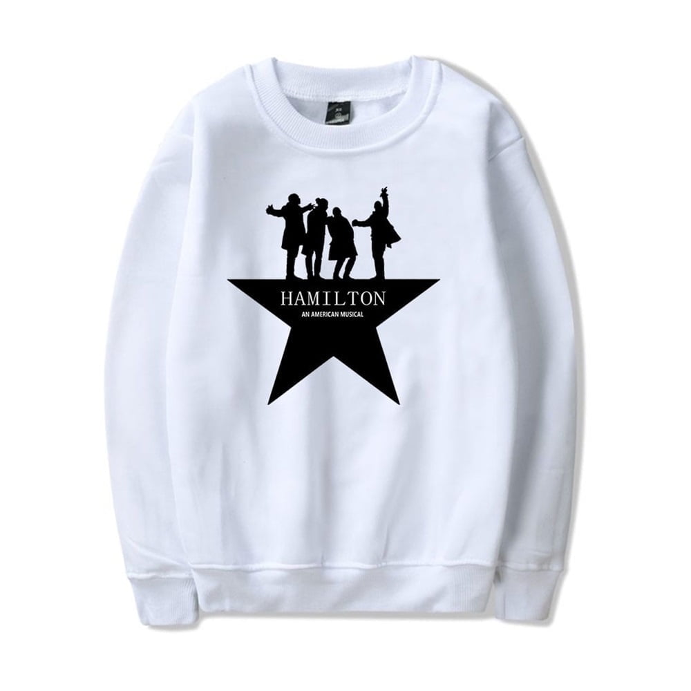 Hamilton Merch American Musical Crew Neck Casual Sweatshirt Unisex ...