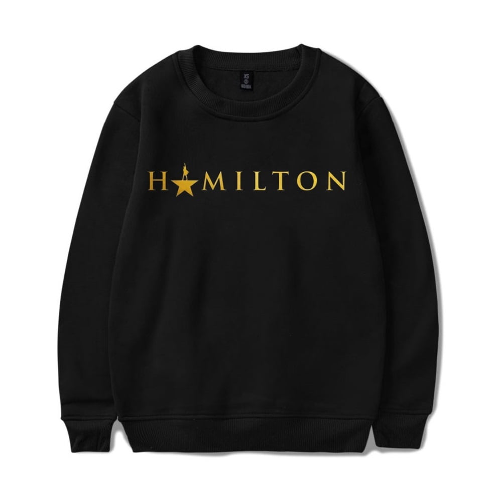 Hamilton Merch Fashion Crewneck Long Sleeve Streetwear Women Men ...