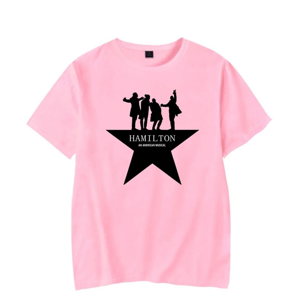 Hamilton Merch T-shirts For Men And Women Fashion Round Neck Casual ...