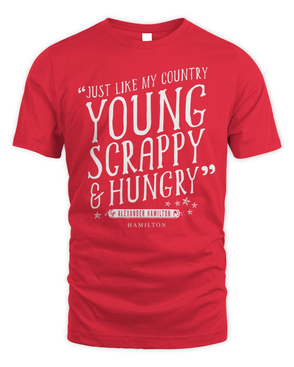 Hamilton Merchandise Young and Scrappy Shirt - Walmart.com