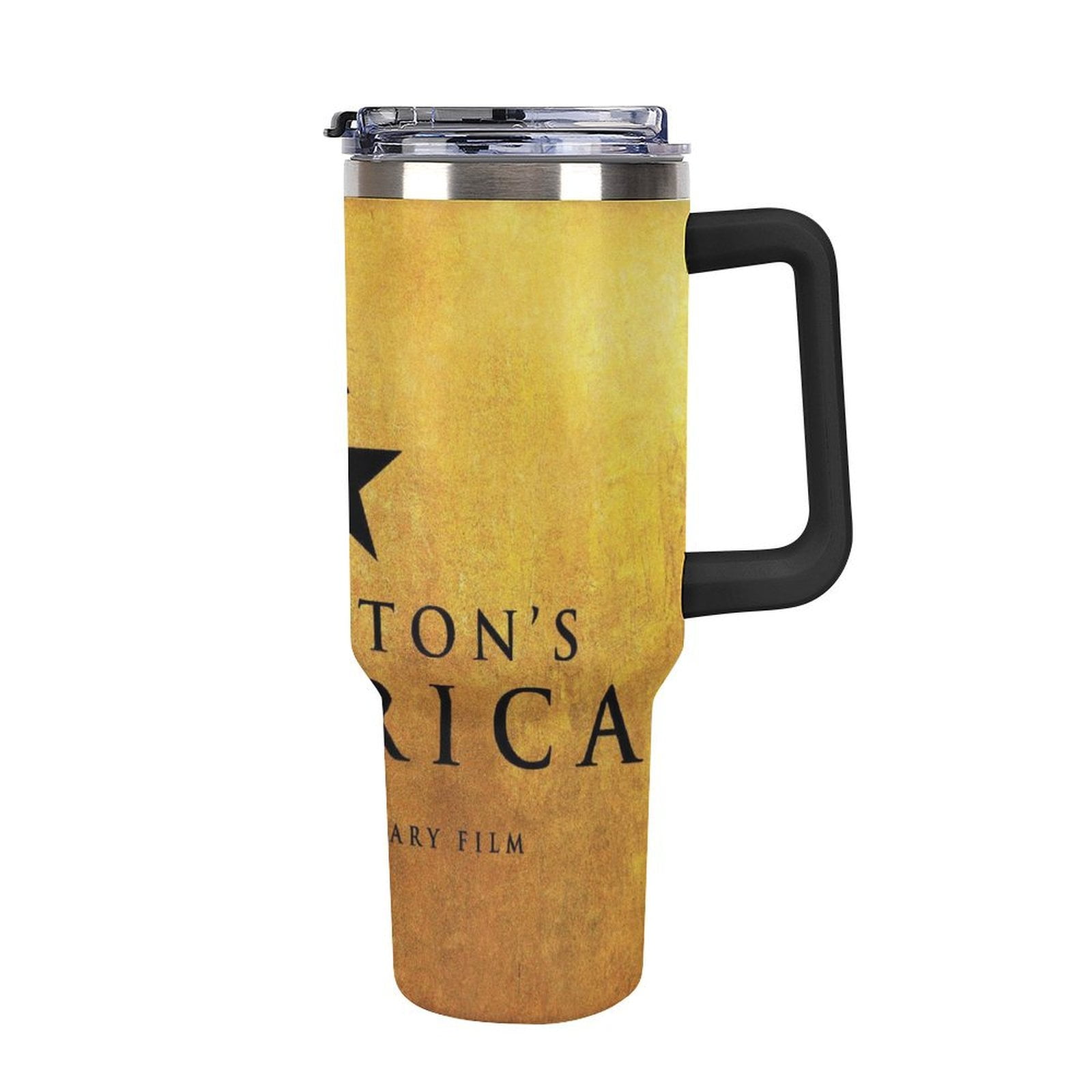 Hamilton The Musical 40 Oz Tumbler With Handle And Straw, Stainless ...