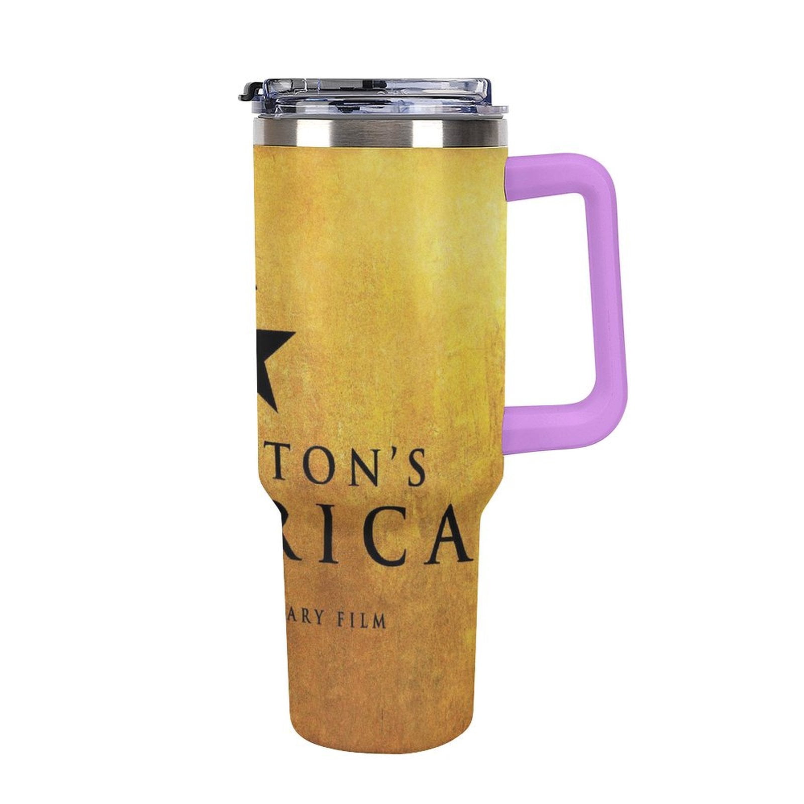 Hamilton The Musical 40 Oz Tumbler With Handle And Straw, Stainless ...
