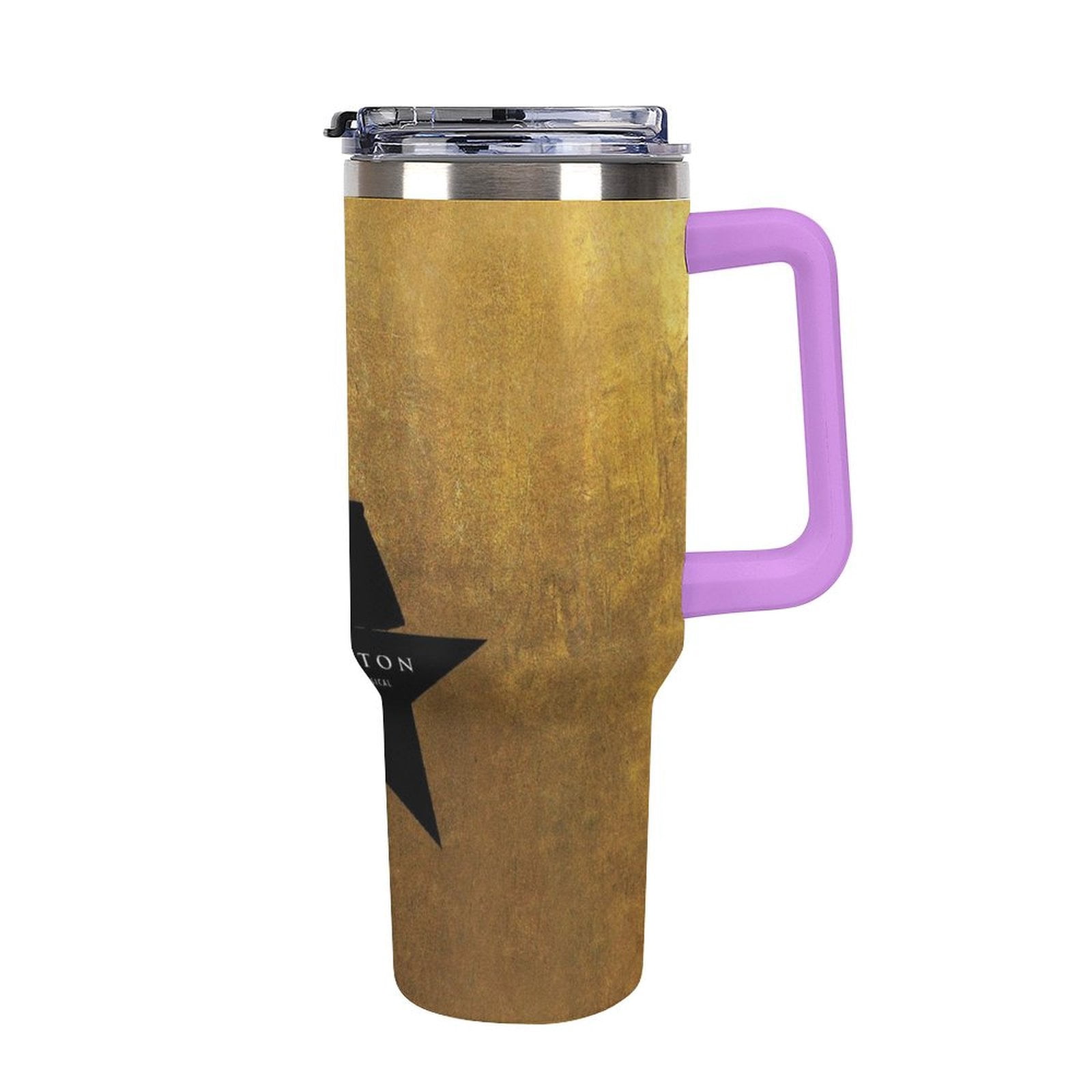 Hamilton The Musical 40 Oz Tumbler With Handle And Straw, Stainless ...
