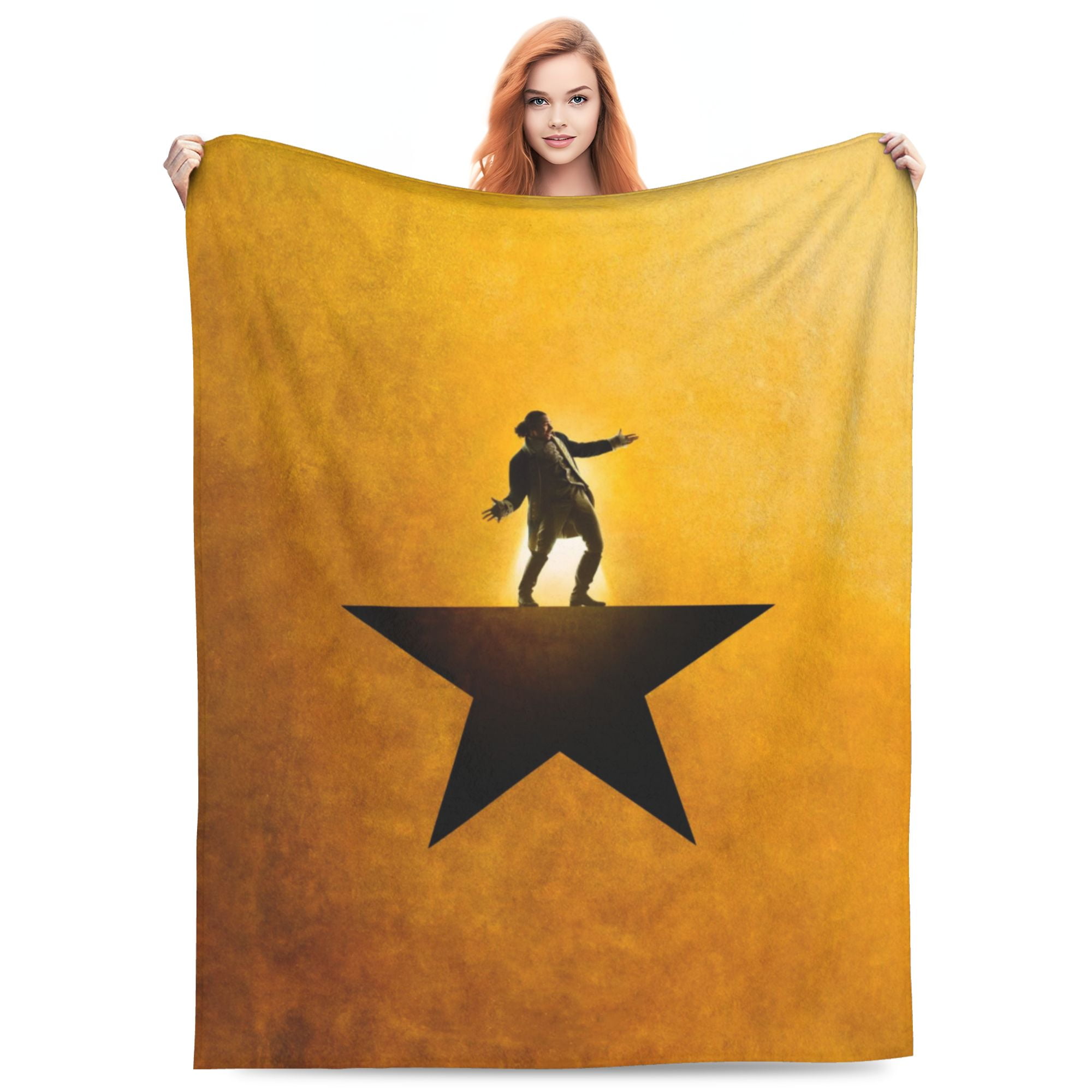 Hamilton The Musical Blanket Lightweight Throw Blanket Flannel Fleece ...