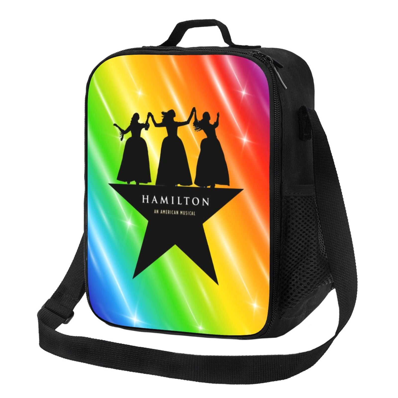 Hamilton Musical Cute Lunch Bag Insulated Tote Cooler Small Lunch Box ...