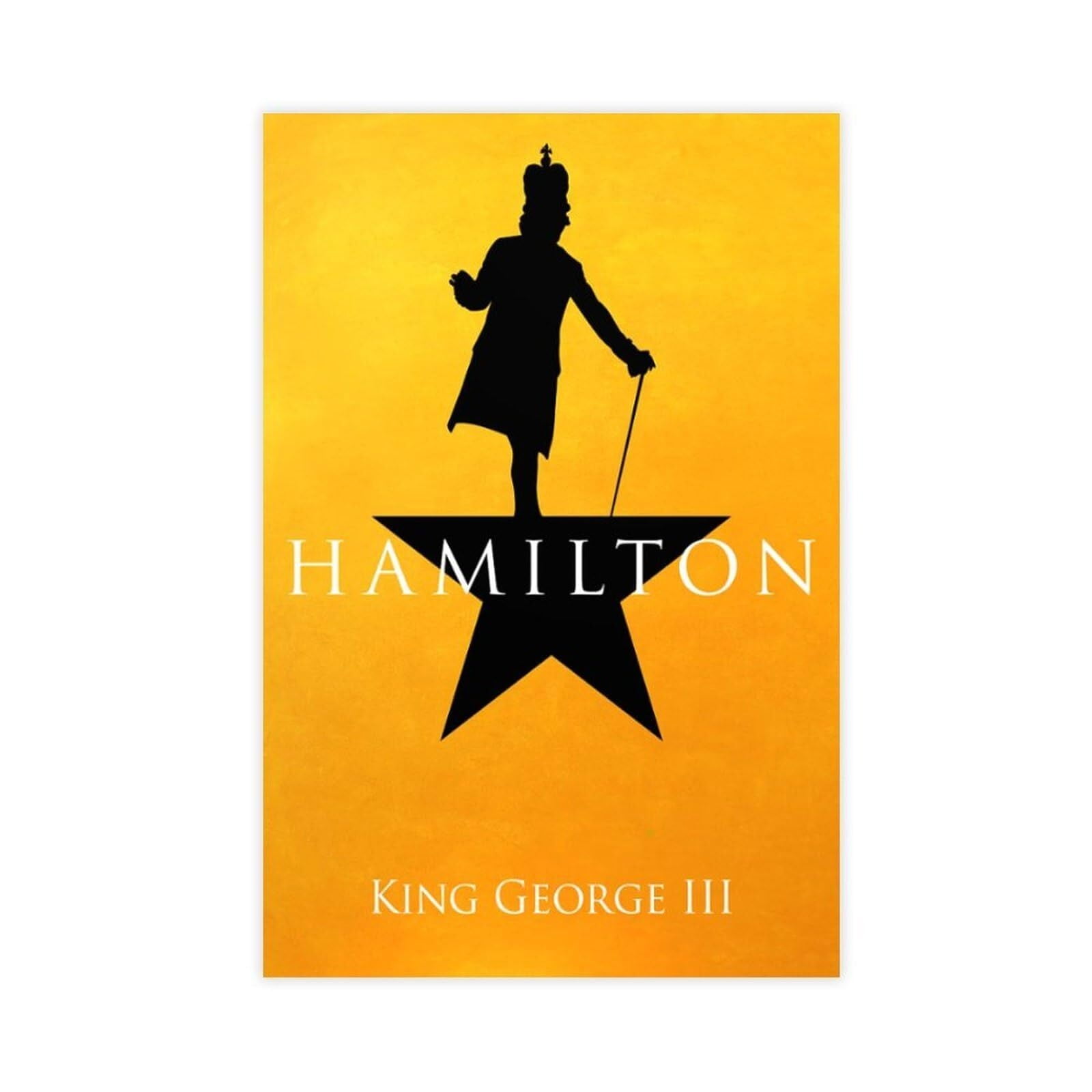 Hamilton Musical Poster (2) Canvas Poster Wall Art Decor Print Picture ...