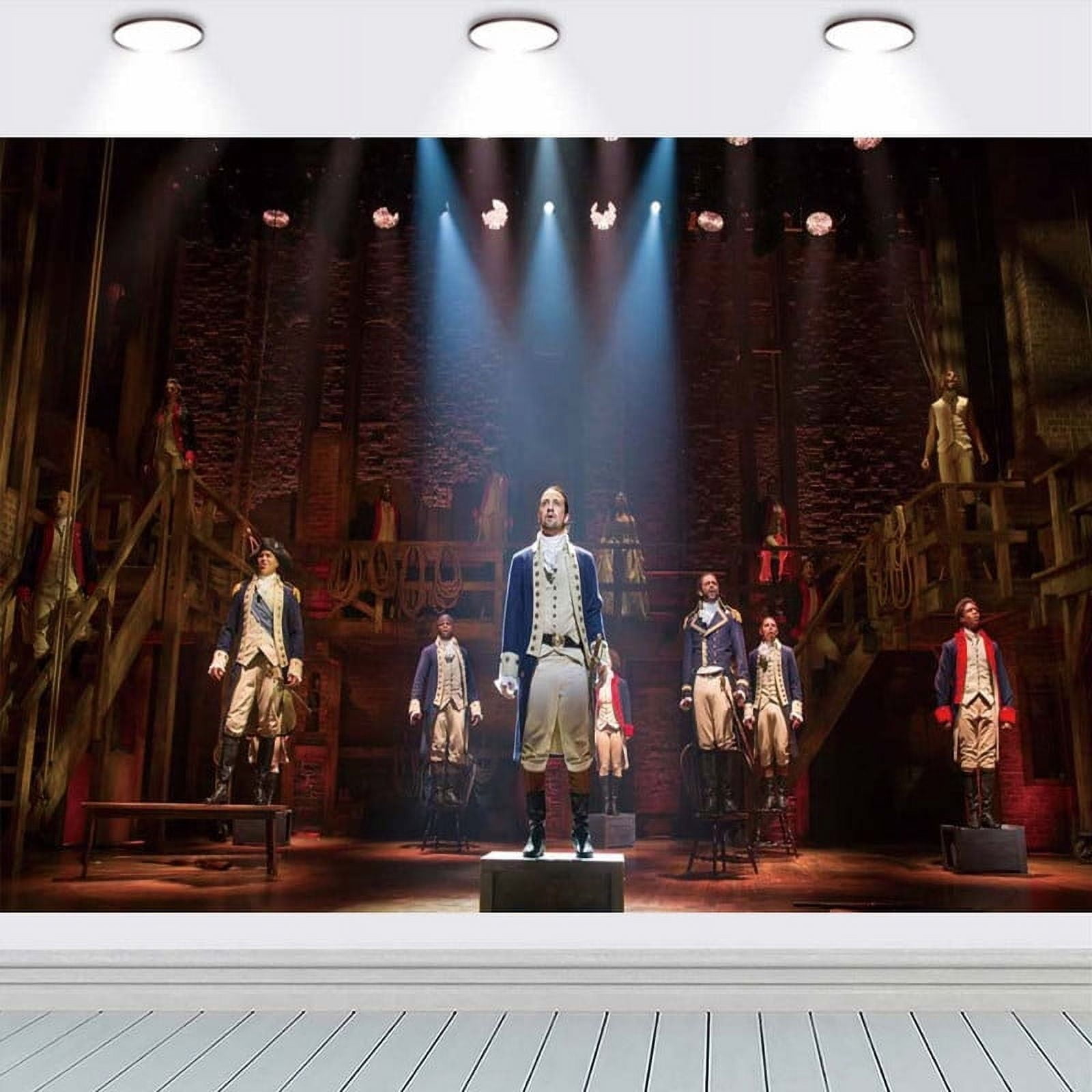 Hamilton Party Supplies Backdrop Banner Poster Birthday Decorations ...