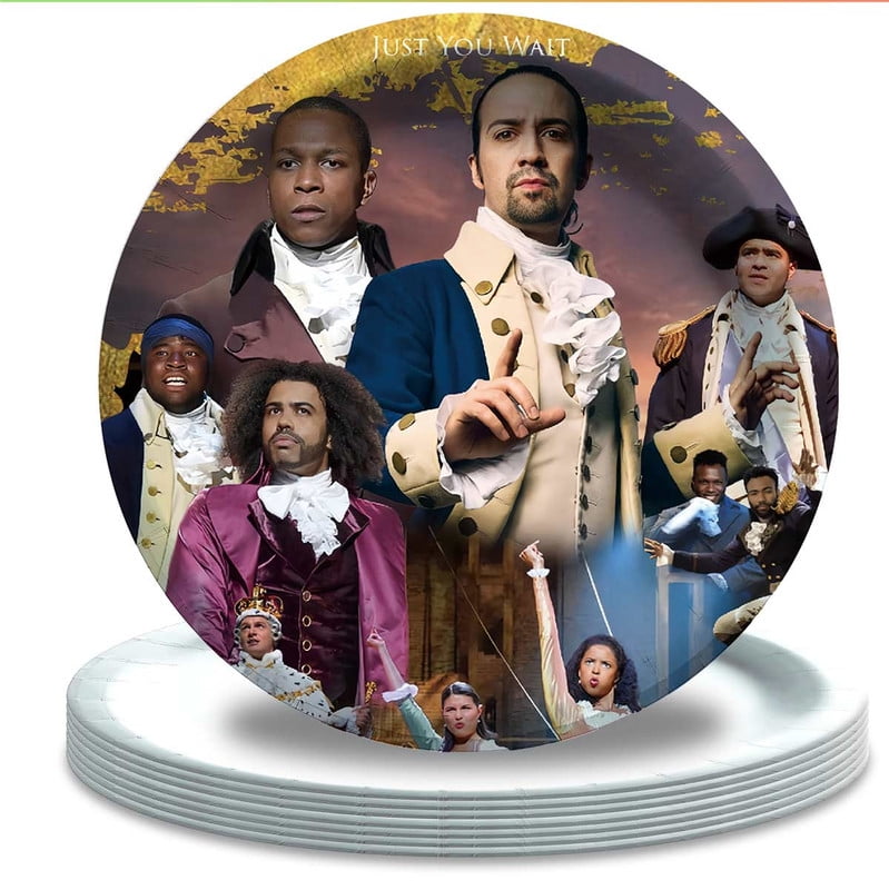 Hamilton Party Supplies Birthday Plates Decorations Tableware ...