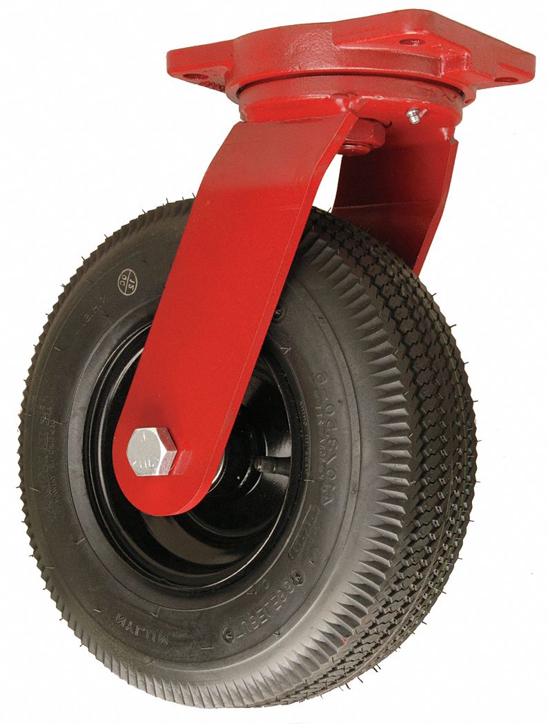 Hamilton Plate Cstr w/ Pneumatic Whls ,Swvl,625lb S-7012-PRB - Walmart.com