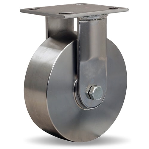 Hamilton R-STA-6SZ Rigid Caster | 800lb Capacity, 6x2" Steel Wheel with ...