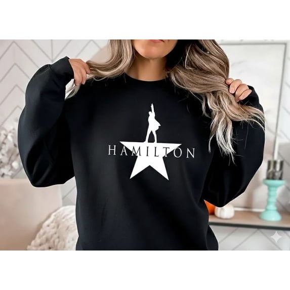 Hamilton Rise Up Sweatshirt, Stage Inspired Fan Graphic Design with ...