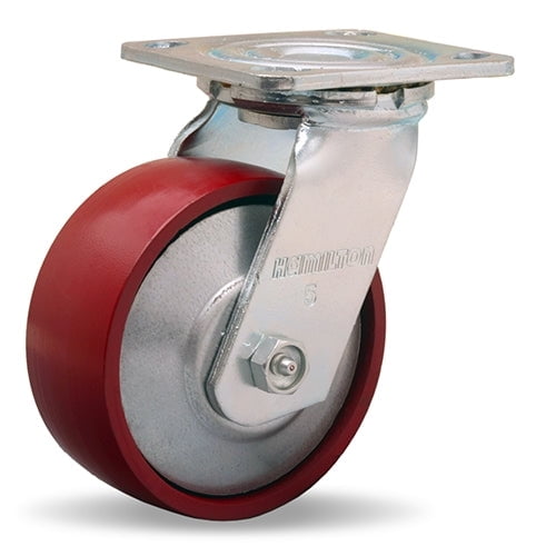 Hamilton S-TG-5MB Thread Guard Swivel Caster - 5" x 2" Metal Wheel with ...