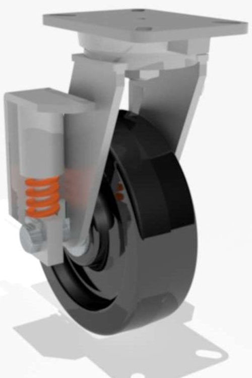 Hamilton Spring Loaded Champion Swivel Caster S-SPCH-10PH-2 | 10 ...