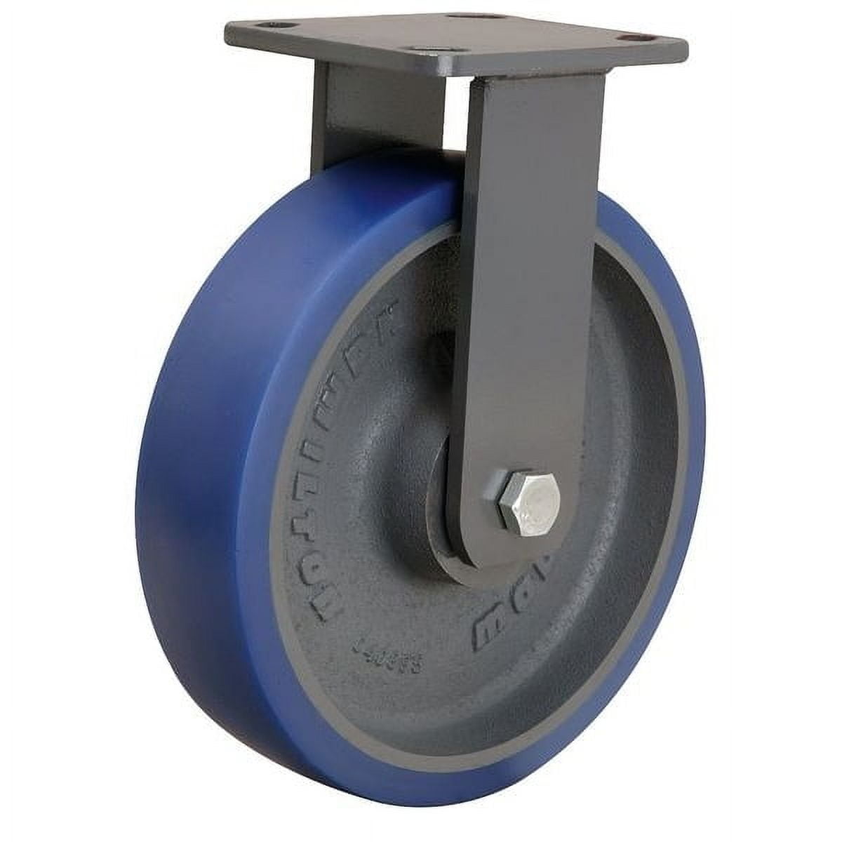 Hamilton Plate Caster,Rigid,Polyurethane,9 1/2"H R-WH-8SPB - Walmart.com