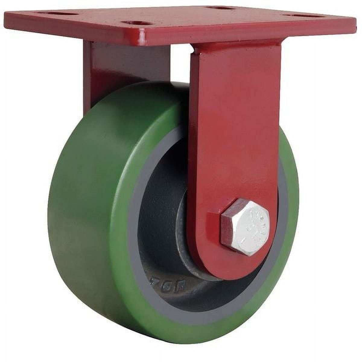 Hamilton Plate Caster,Rigid,Polyurethane,7 1/2"H R-FM-6DB - Walmart.com
